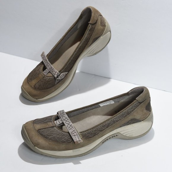 Merrell | Shoes | Merrell Encore Ballet Flat Brindle Size 65 | Poshmark
